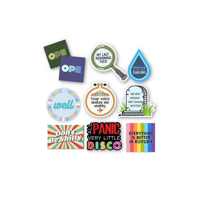 STICKERS – Page 2 – Imperfect Inspiration